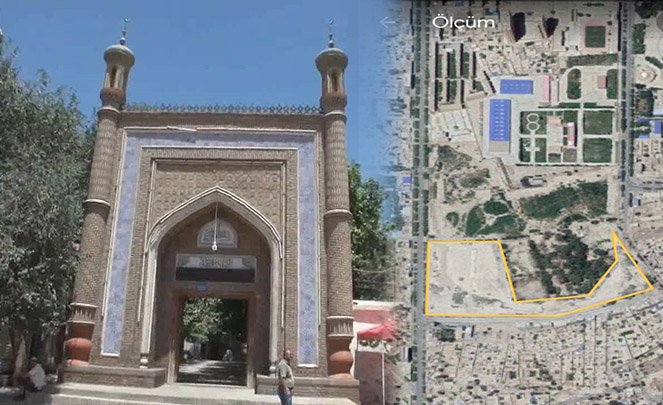 ÇİN, YARKENT ŞEHRİNDEKİ TARİHİ YAPILARI YOK EDİYOR